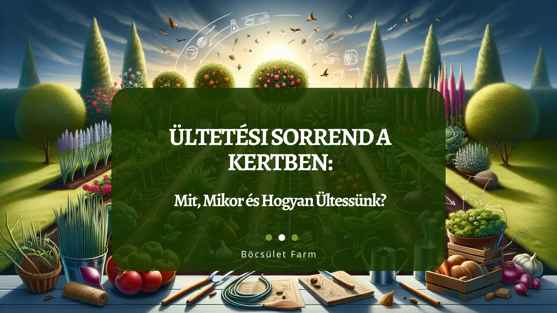Ültetési Sorrend a Kertben: Mit, Mikor és Hogyan Ültessünk? - böcsület farm